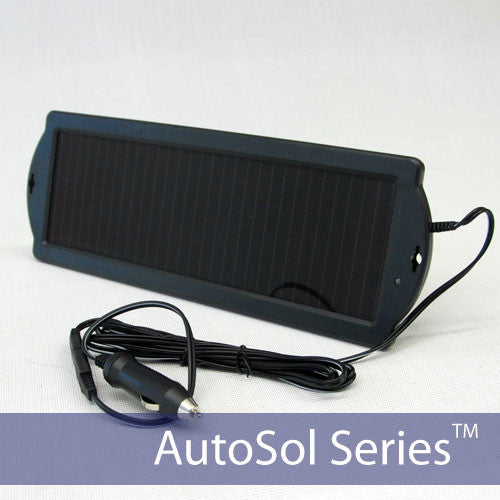 Solar Car Battery Maintainer 12V 1.2W – USA Solar Store by IGS CA Inc