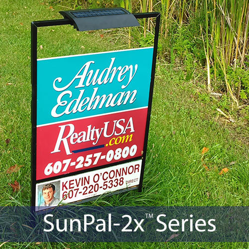 SunPal 20LED Solar Real Estate Sign Light – USA Solar Store by IGS CA Inc